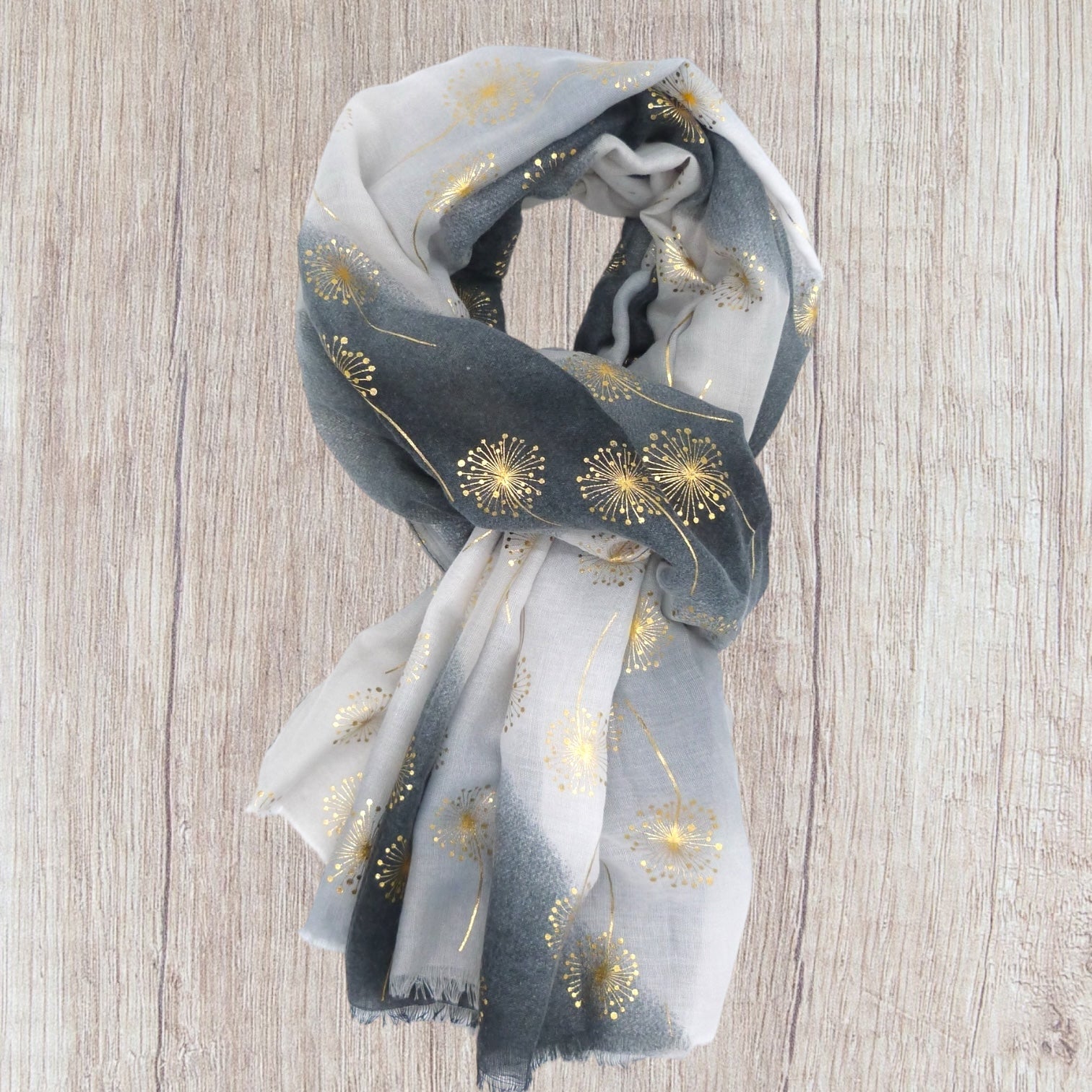 Glitter Dandelion Multi Stripe Scarf – H & J Pure Scarf